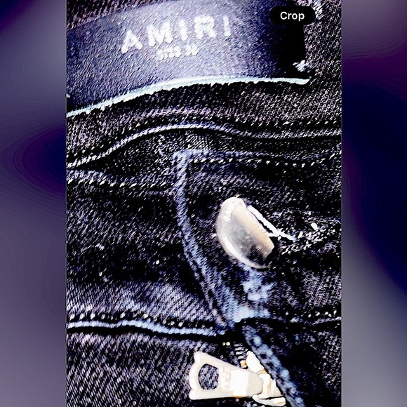 AMIRI | Jeans | Amiri Track Stack Denim Black Denim White Track Stripe ...